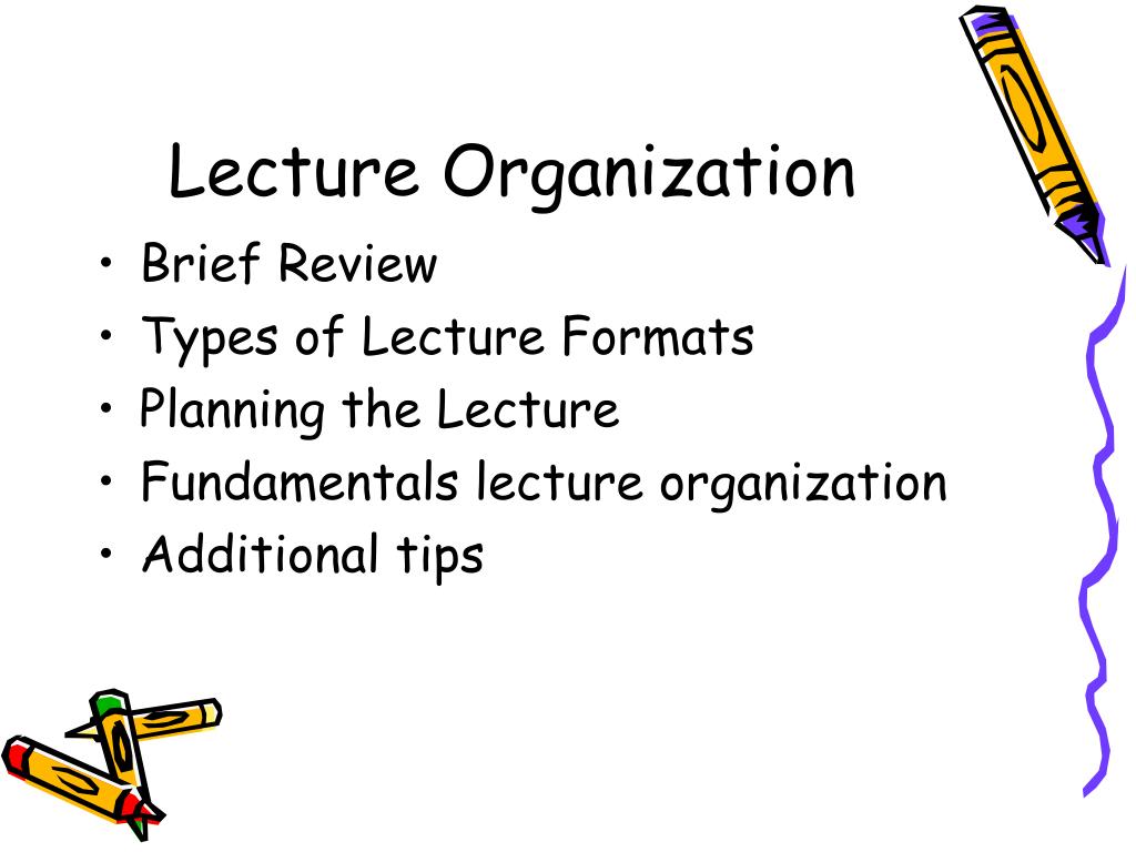 PPT - Lecture Organization PowerPoint Presentation, free download - ID ... PPT - Lecture Organization PowerPoint Presentation, free download - ID ...