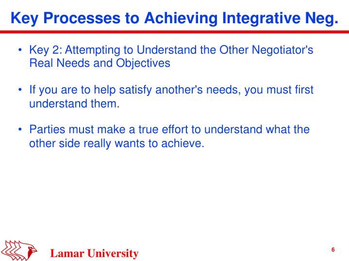 PPT - Integrative Negotiation PowerPoint Presentation - ID:5057223