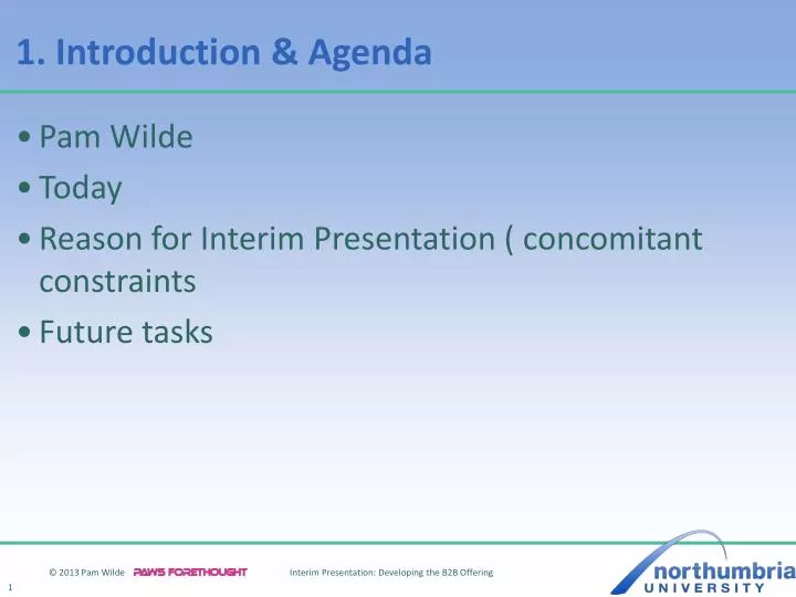 PPT - 1. Introduction & Agenda PowerPoint Presentation, free download ...