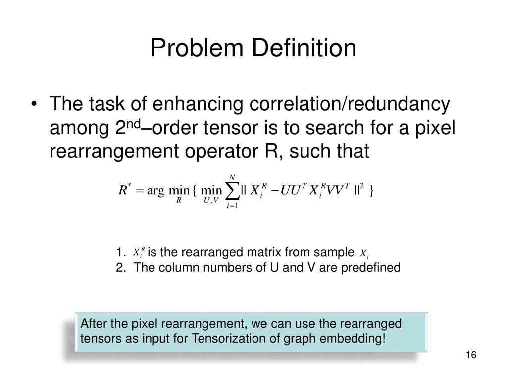 PPT - Element Rearrangement for Tensor based Subspace Learning ... PPT - Element Rearrangement for Tensor based Subspace Learning ...
