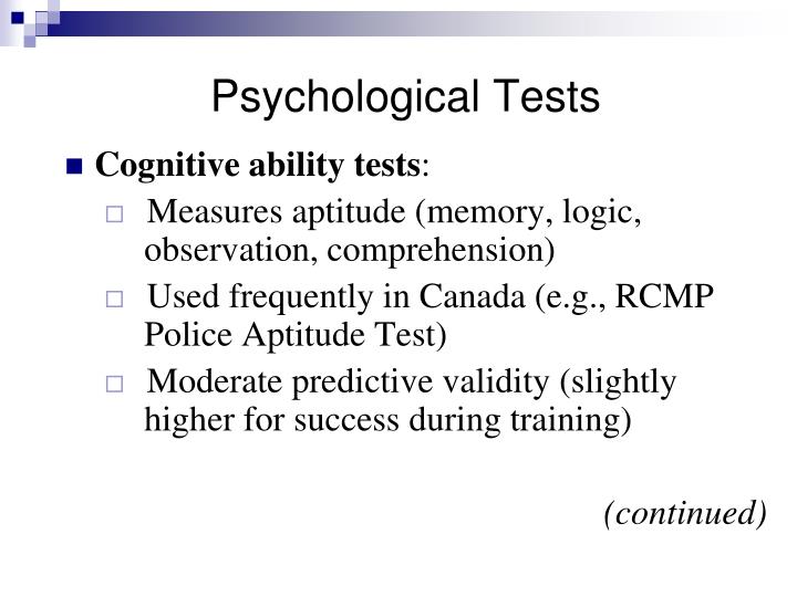 PPT - Police Psychology PowerPoint Presentation - ID:5058125