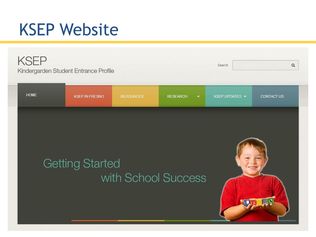 PPT - Implementing the Kindergarten Student Entrance Profile in Fresno ...
