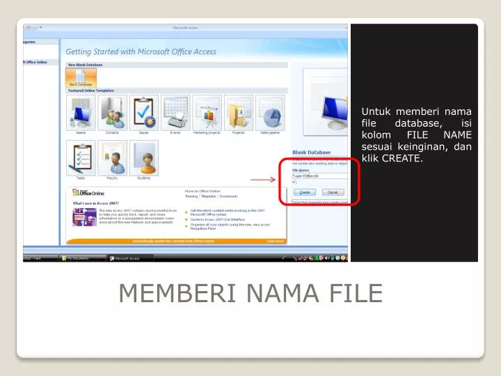 PPT - MEMBERI NAMA FILE PowerPoint Presentation, free download - ID:5059874