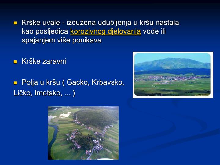 PPT - KRŠKI RELJEF PowerPoint Presentation - ID:5061682