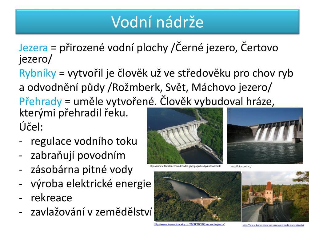PPT - Název: Vodstvo České republiky VY_32_inovace_VL4Z_02 PowerPoint ...