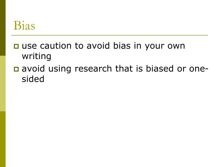 PPT - Bias and Fallacy PowerPoint Presentation - ID:5063645