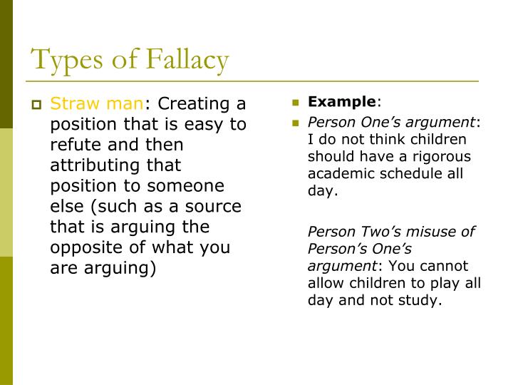 PPT - Bias and Fallacy PowerPoint Presentation - ID:5063645