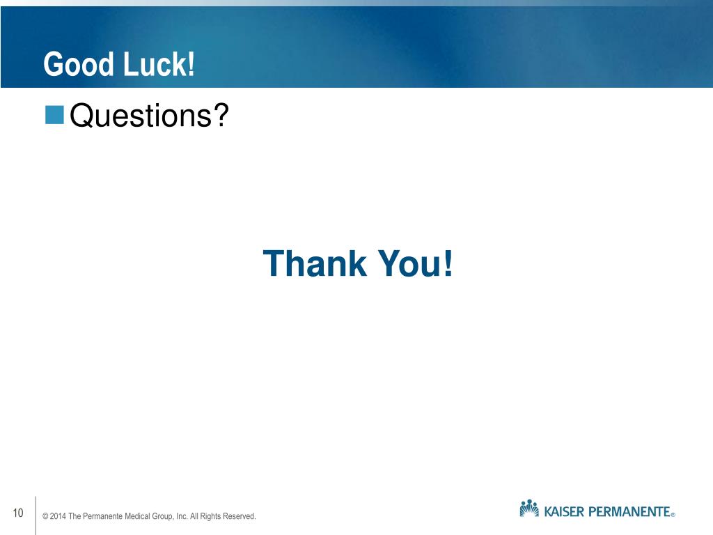 PPT - The Permanente Medical Group PowerPoint Presentation, free ...