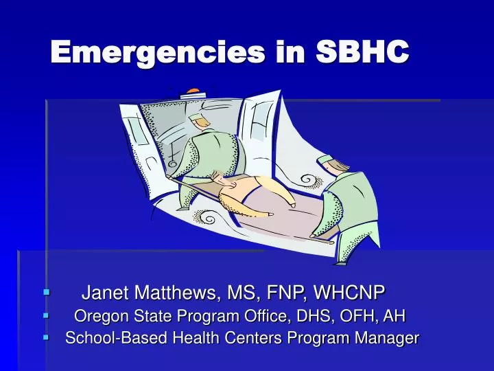 PPT - Emergencies in SBHC PowerPoint Presentation, free download - ID ...