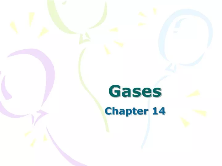 PPT - Gases PowerPoint Presentation, free download - ID:5066065