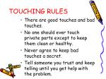 PPT - GOOD TOUCH/BAD TOUCH PowerPoint Presentation - ID:5068315