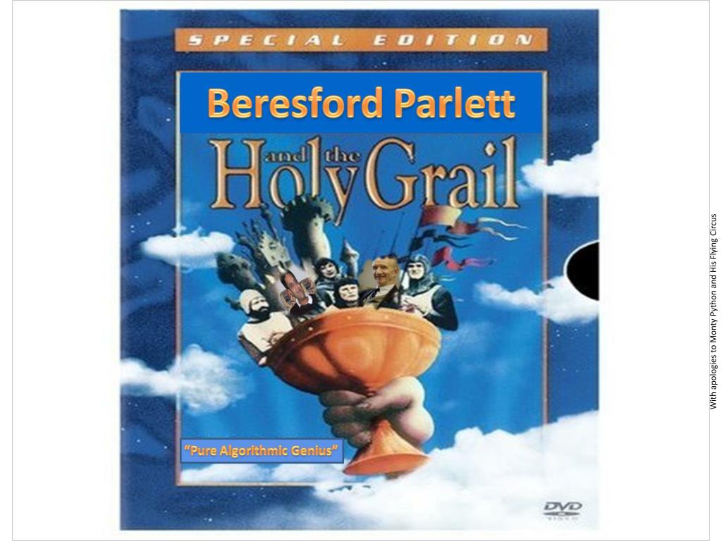 PPT - A Celebration of William Morton (“ Velvel ”) Kahan and Beresford ...