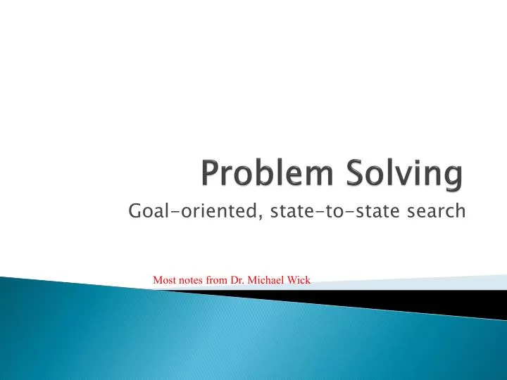 PPT - Problem Solving PowerPoint Presentation, free download - ID:5069547
