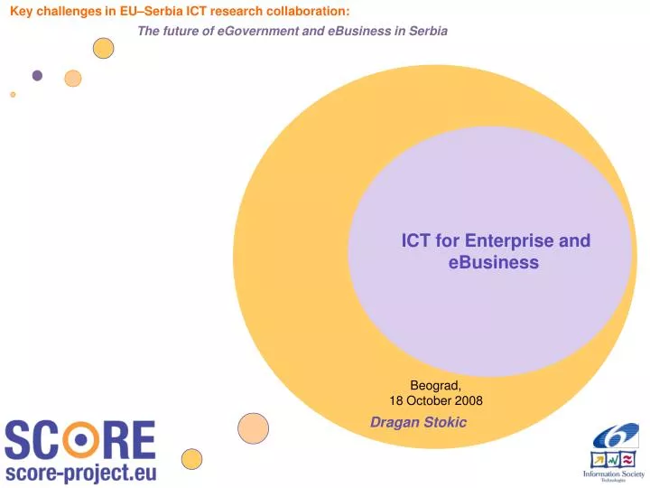 PPT - ICT for Enterprise and eBusiness PowerPoint Presentation, free ...