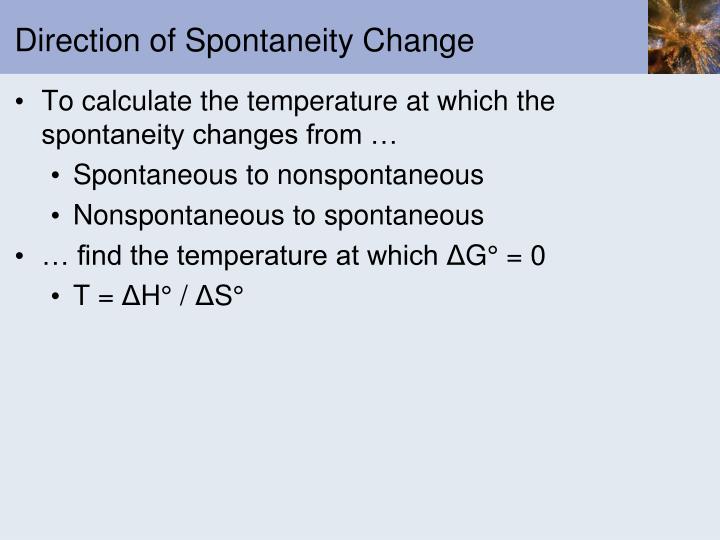 PPT - Chapter 17 Spontaneity of Reaction PowerPoint Presentation - ID ...