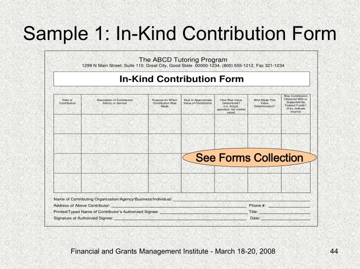PPT - Documenting Cash and In-Kind Match PowerPoint Presentation - ID ...