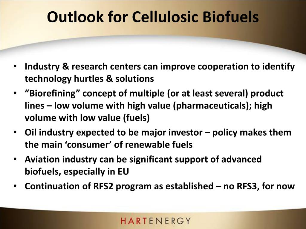 PPT - Is the Renewable Fuel Standard Sufficient to Motivate Cellulosic ...