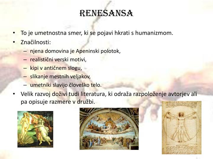 PPT - HUMANIZEM IN RENESANSA PowerPoint Presentation - ID:5072512
