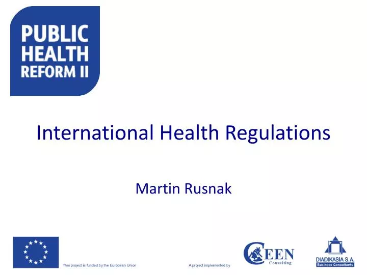 PPT - International Health Regulations PowerPoint Presentation, free ...