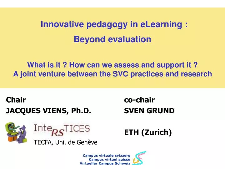 PPT - TECFA, Uni. de Genève PowerPoint Presentation, free download - ID ...
