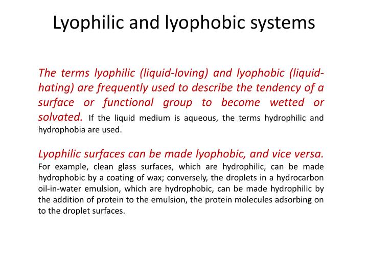 PPT - Introduction to colloid and Surface chemistry PowerPoint ...