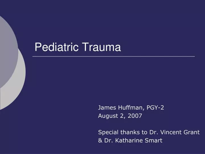 PPT - Pediatric Trauma PowerPoint Presentation, free download - ID:5077355