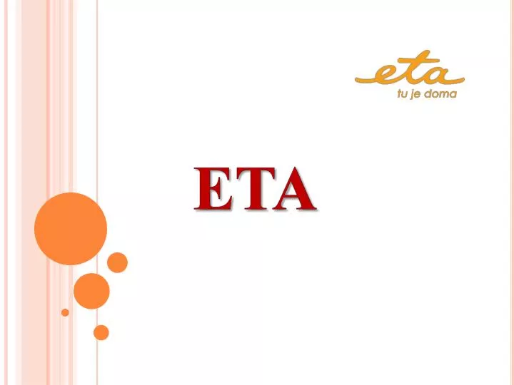 PPT - ETA PowerPoint Presentation, free download - ID:5081262