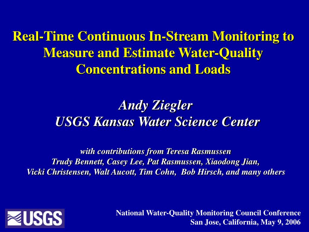 PPT - Andy Ziegler USGS Kansas Water Science Center with contributions ...