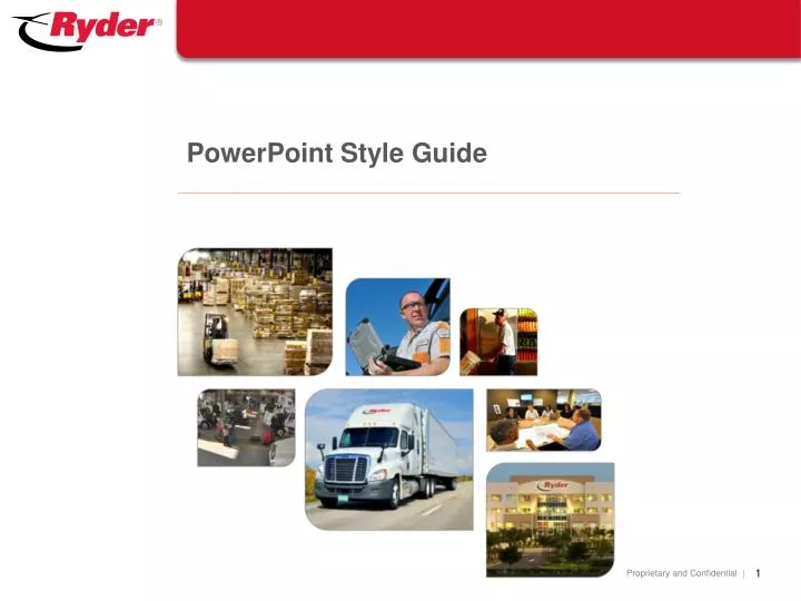 PPT - PowerPoint Style Guide PowerPoint Presentation, free download ...