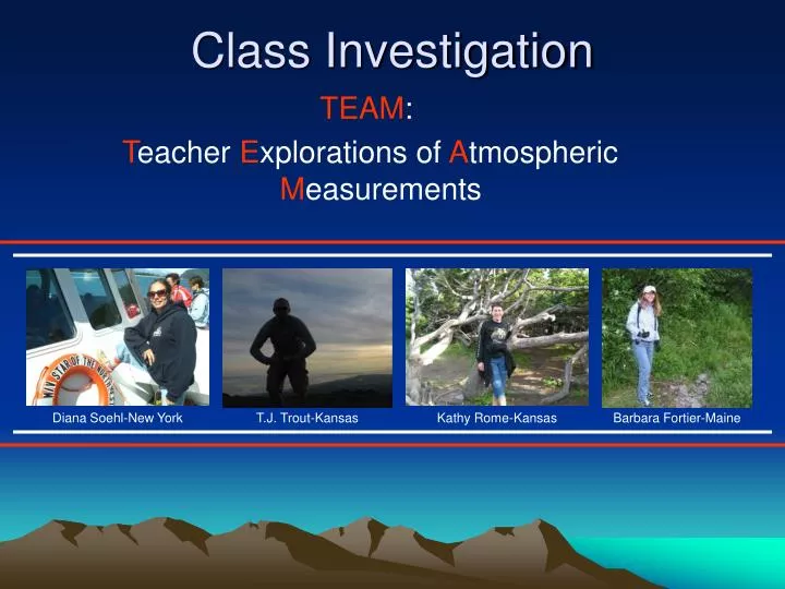 PPT - Class Investigation PowerPoint Presentation, free download - ID ...