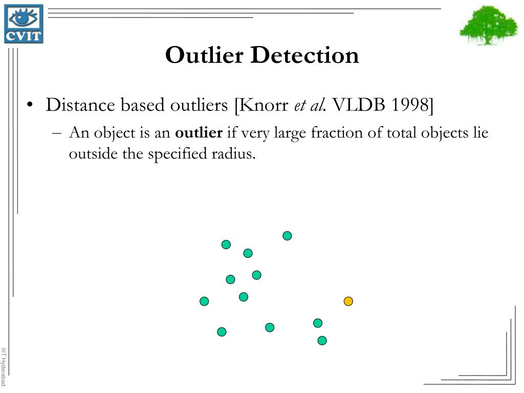Ppt Privacy Preserving Outlier Detection Using Locality Sensitive