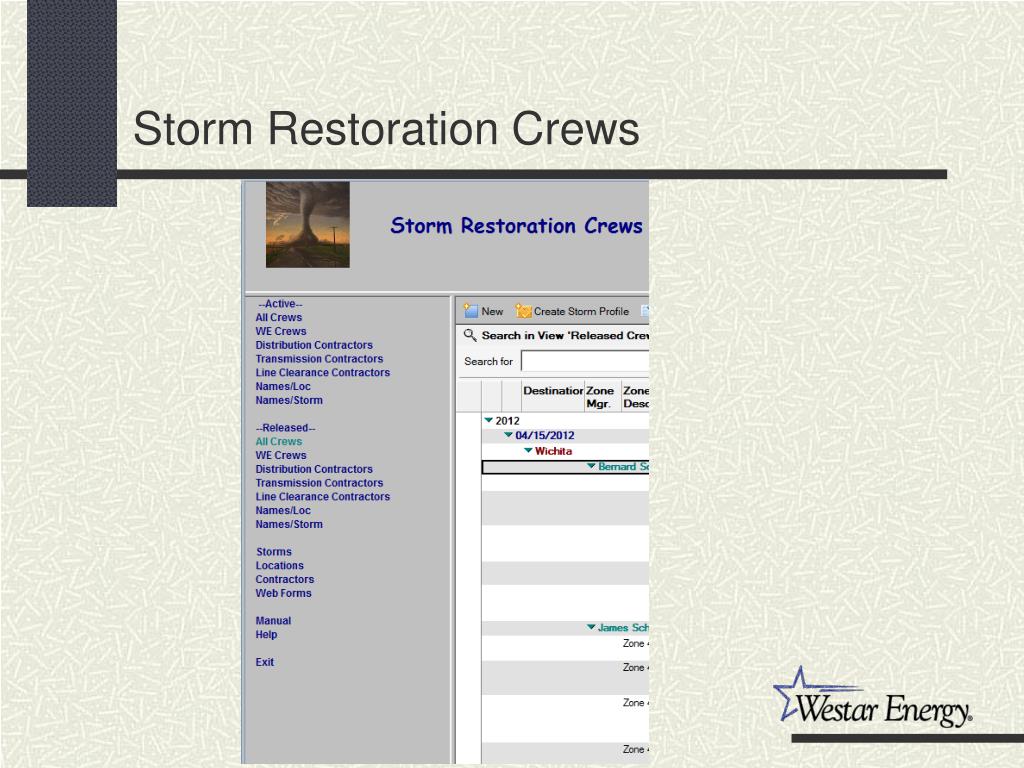 PPT - Westar Energy Emergency Preparedness and Restoration PowerPoint ...