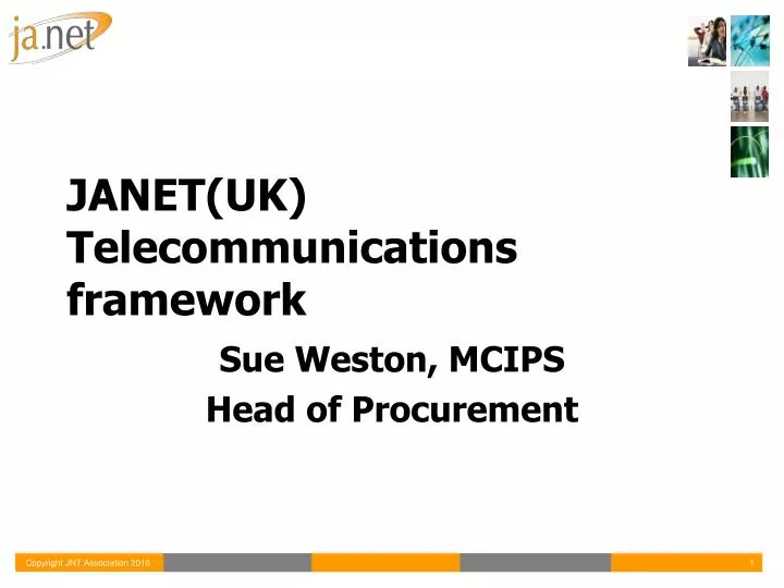 PPT - JANET(UK) Telecommunications framework PowerPoint Presentation ...