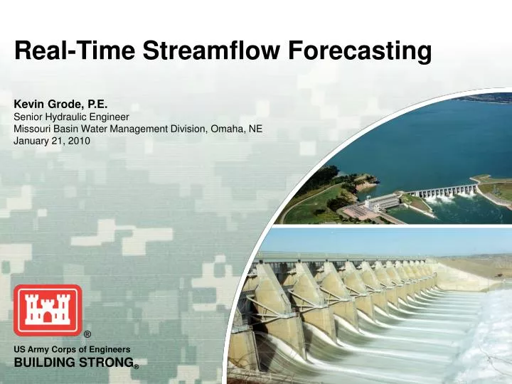 PPT - Real-Time Streamflow Forecasting PowerPoint Presentation, free ...