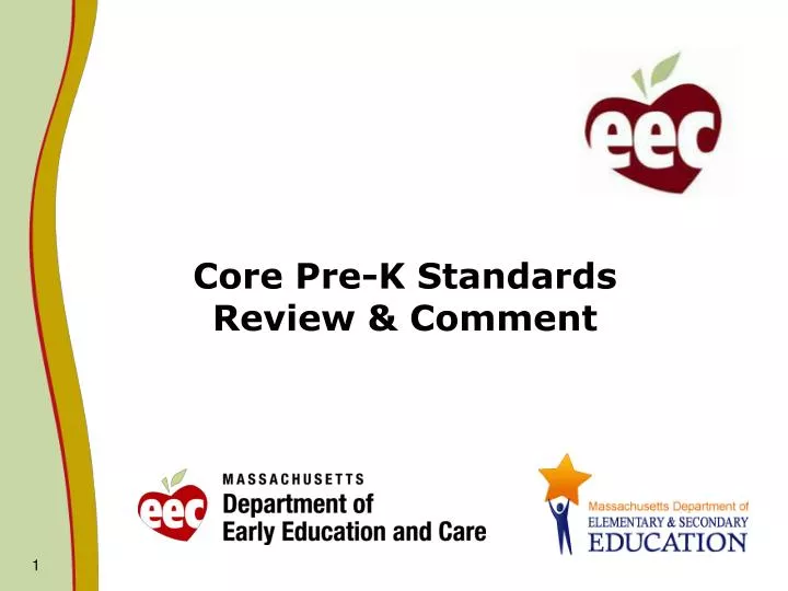 PPT - Core Pre-K Standards Review & Comment PowerPoint Presentation ...