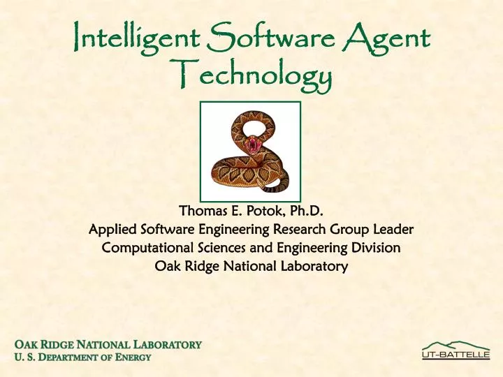 PPT - Intelligent Software Agent Technology PowerPoint Presentation ...
