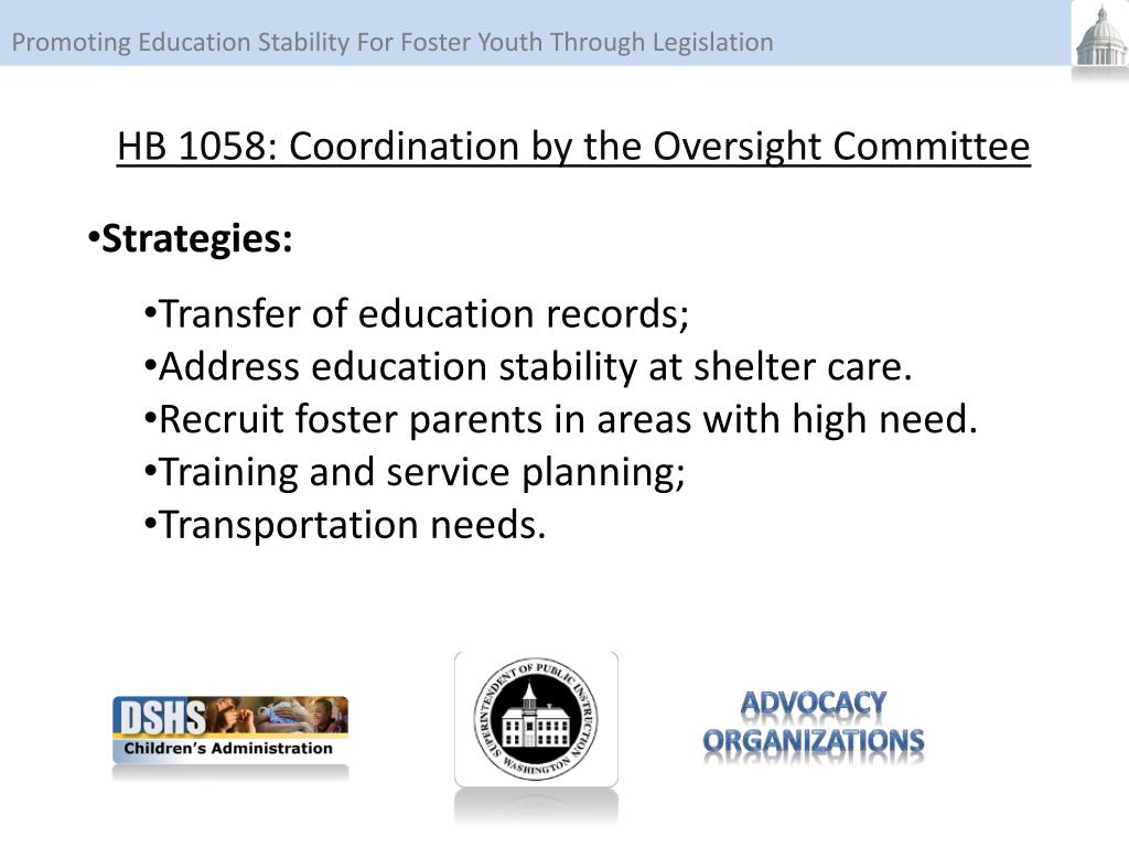 PPT - Promoting Education Stability For Foster Youth Through ...