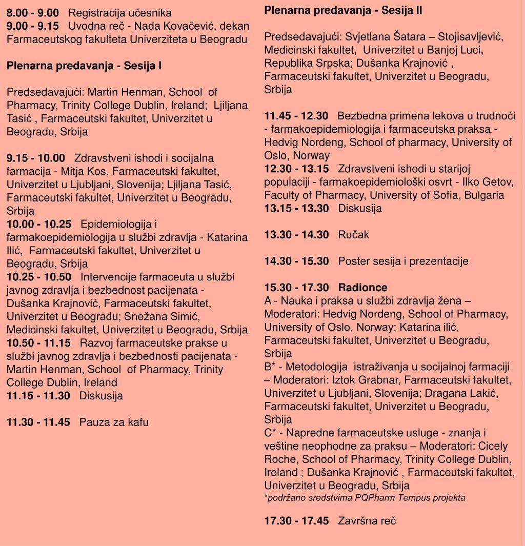 PPT - Univerzitet u Beogradu – Farmaceutski fakultet, PowerPoint ...