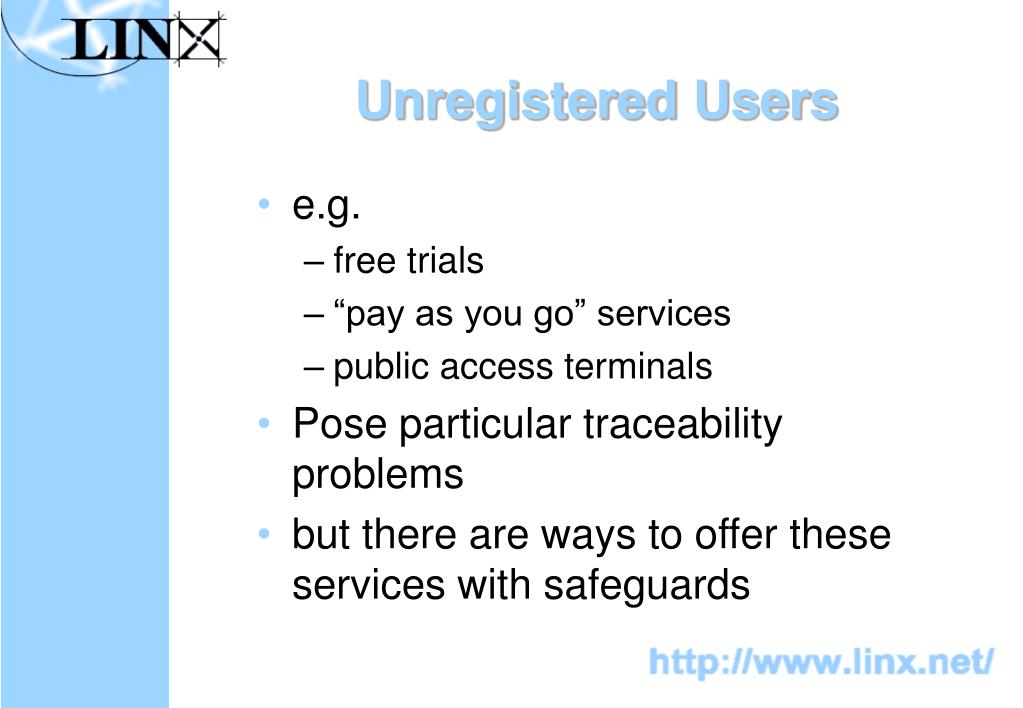 PPT - Industry Capability LINX Traceability Best Current Practice ...