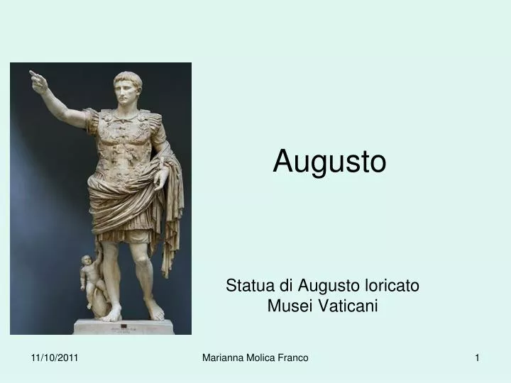 PPT - Augusto PowerPoint Presentation, free download - ID:5089275
