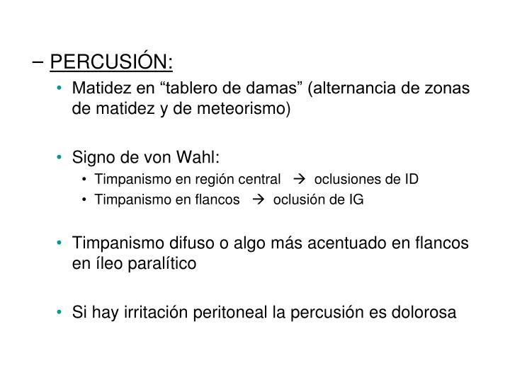 PPT - OBSTRUCCIÓN INTESTINAL PowerPoint Presentation - ID:5090213