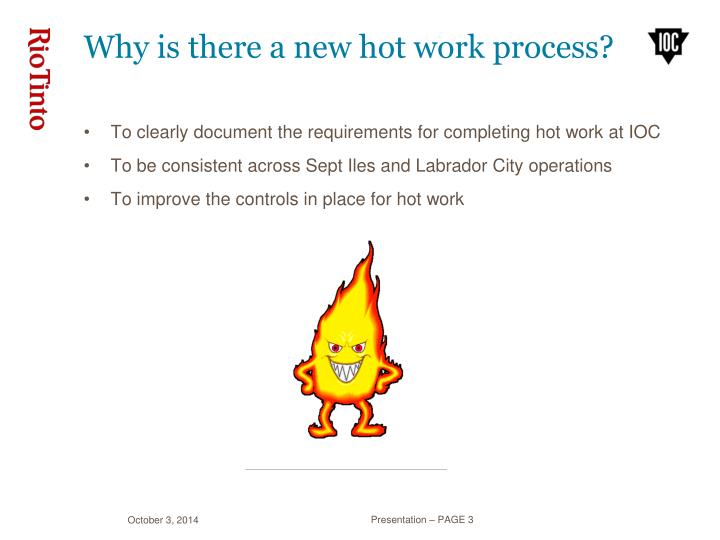 PPT - Hot Work Procedure and Permit PowerPoint Presentation - ID:5090354