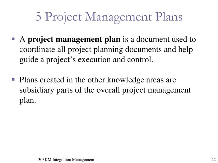 PPT - Chapter 4: Project Integration Management PowerPoint Presentation ...