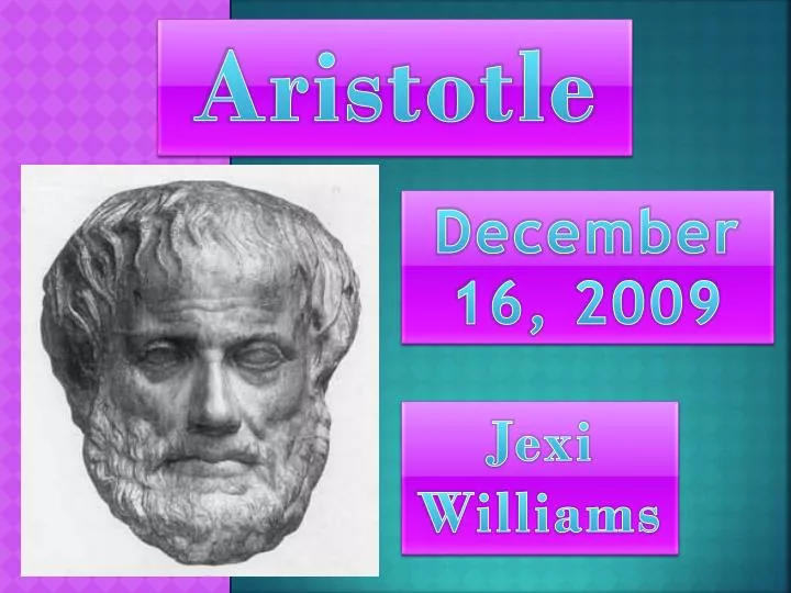 PPT - Aristotle PowerPoint Presentation, free download - ID:5091419