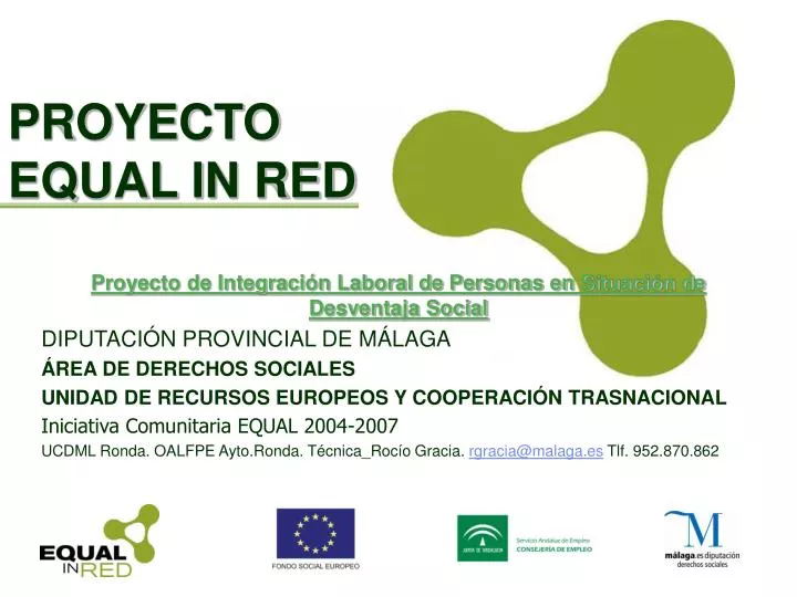 PPT - PROYECTO EQUAL IN RED PowerPoint Presentation, free download - ID:5091662
