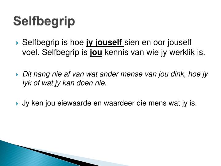 PPT - Selfontwikkeling in die gemeenskap PowerPoint Presentation - ID ...