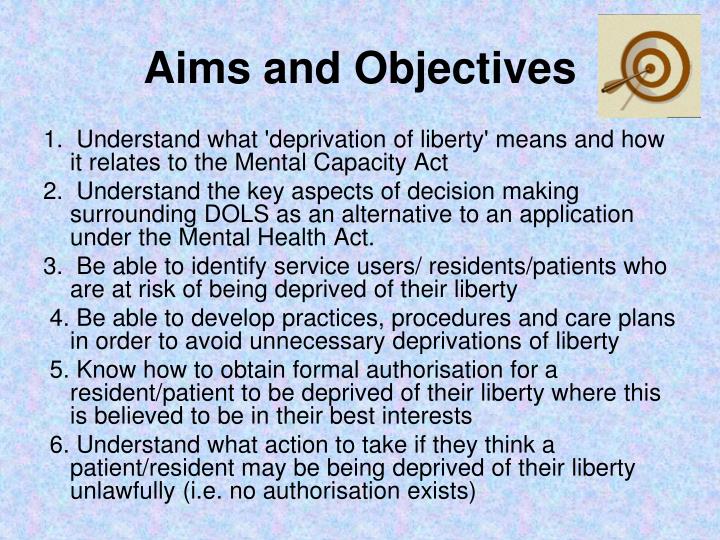 PPT - Deprivation of Liberty Safeguards (DOLS) PowerPoint Presentation ...
