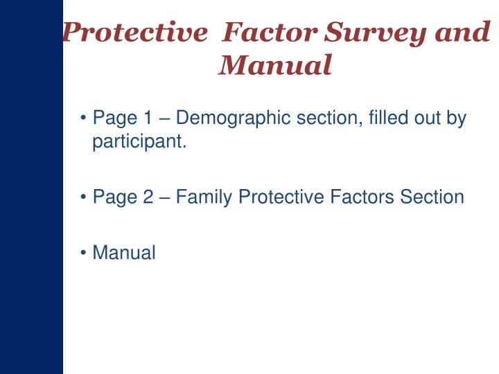 PPT - Strengthening Families Protective Factors PowerPoint Presentation ...