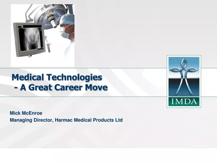PPT - Medical Technologies - A Great Career Move PowerPoint ...