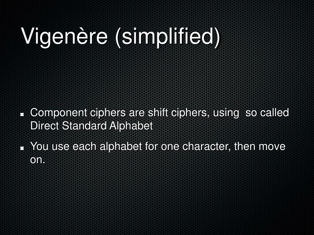 PPT - Polyalphabetic CIPHERS PowerPoint Presentation, free download ... PPT - Polyalphabetic CIPHERS PowerPoint Presentation, free download ...